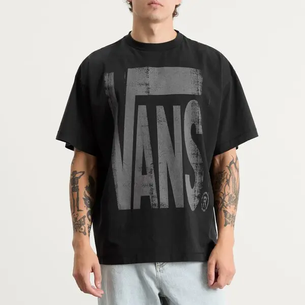 VANS X A.o.d.brushed Logo T-shirt