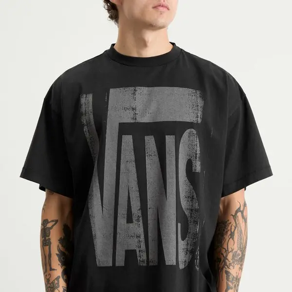 VANS X A.o.d.brushed Logo T-shirt