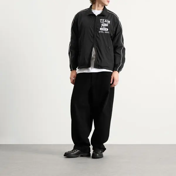 PATTA Athletic Nylon Track Jacket