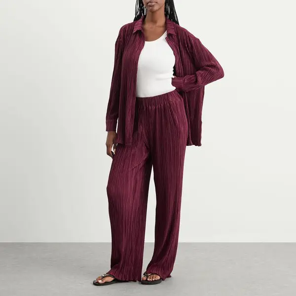 4TH & RECKLESS Plisse Shirt