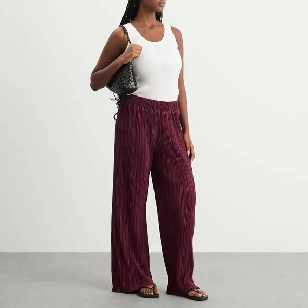 4TH & RECKLESS Plisse Trousers