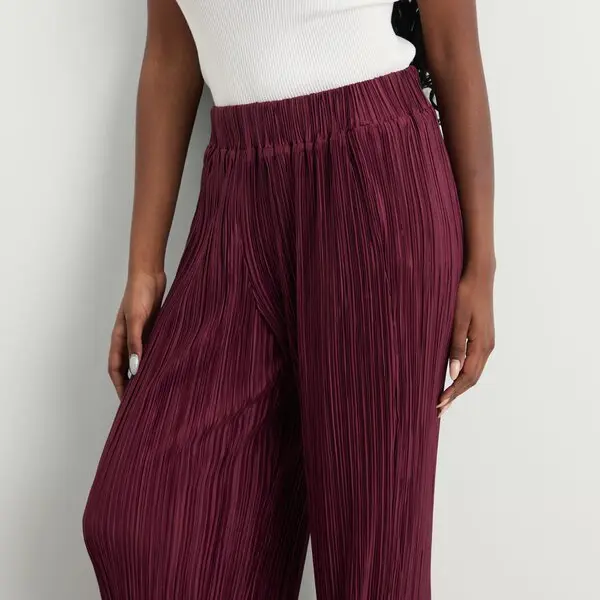 4TH & RECKLESS Plisse Trousers