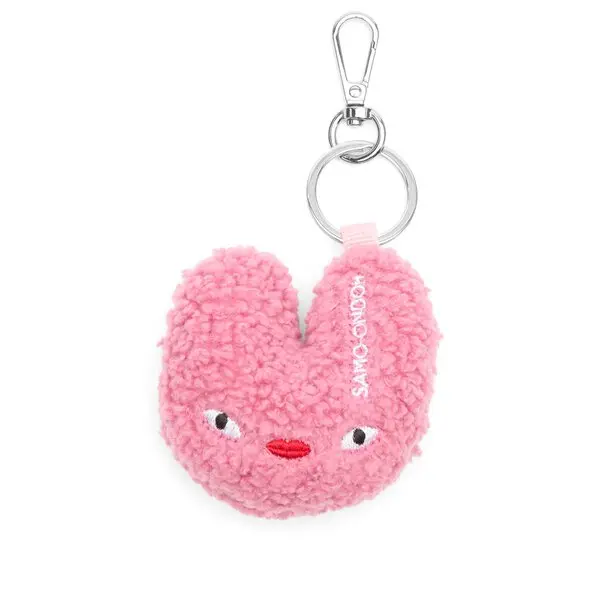 SAMO ONDOH Tokiyom Keychain - Eco Shearling Pink