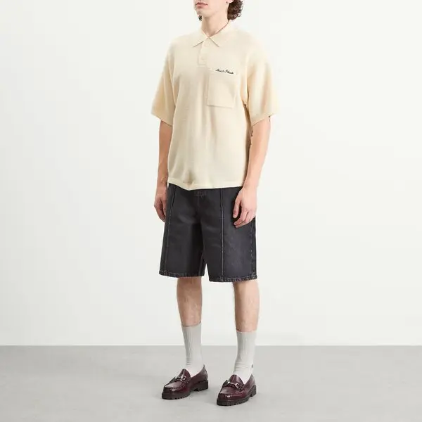 ABOUT:BLANK Pique Knitted Polo