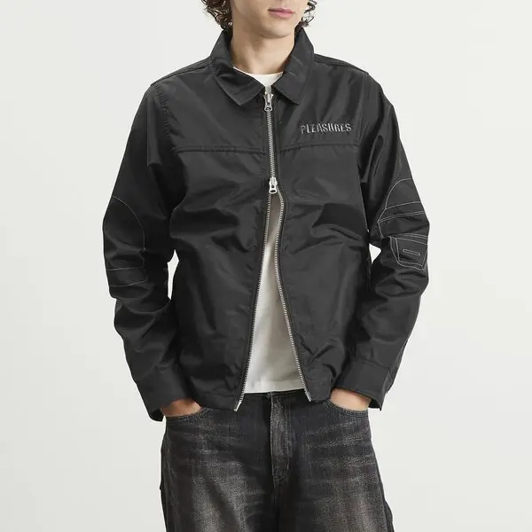 PLEASURES Helmets Nylon Work Jacket