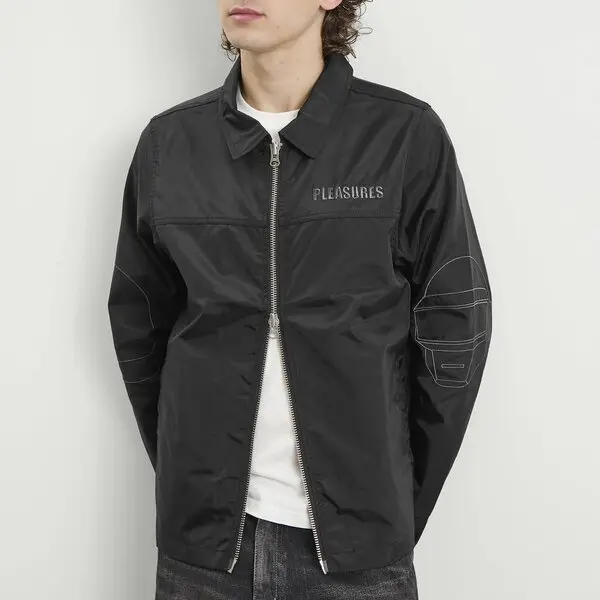 PLEASURES Helmets Nylon Work Jacket