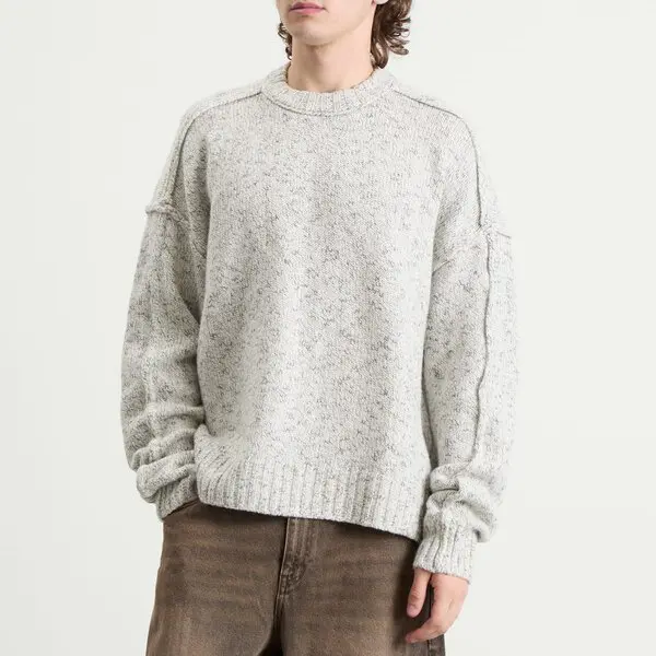 WON HUNDRED Bentley Reversed Seam Crew Neck Jumper
