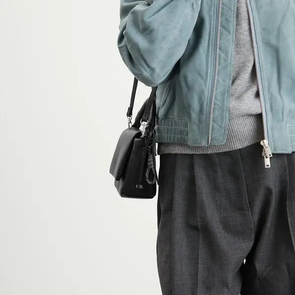 F/CE. Tech Leather Mini Pouch Bag