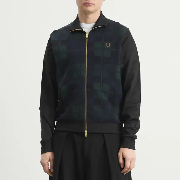 Fred Perry Tartan Track Jacket