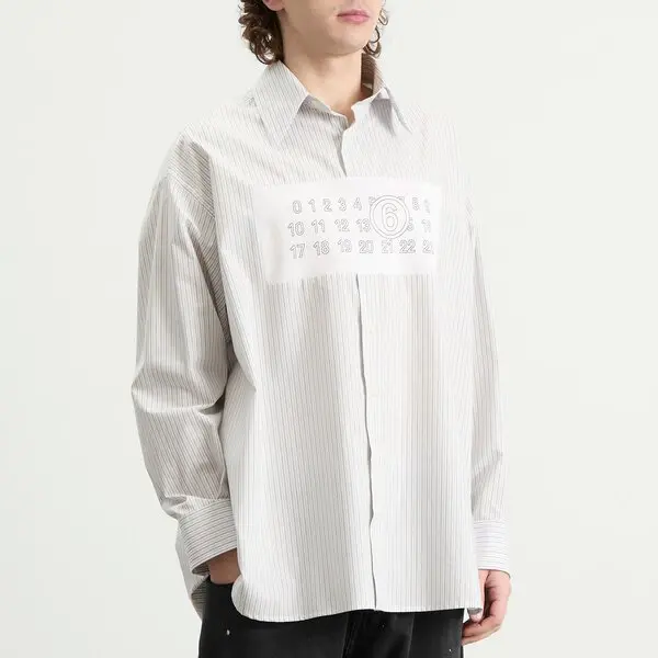MAISON MARGIELA Pull Over Stripe Shirt