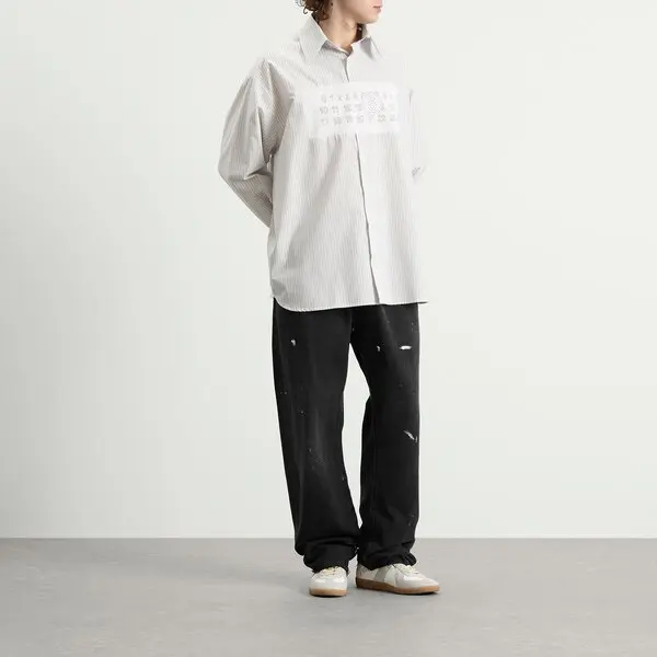 MAISON MARGIELA Pull Over Stripe Shirt