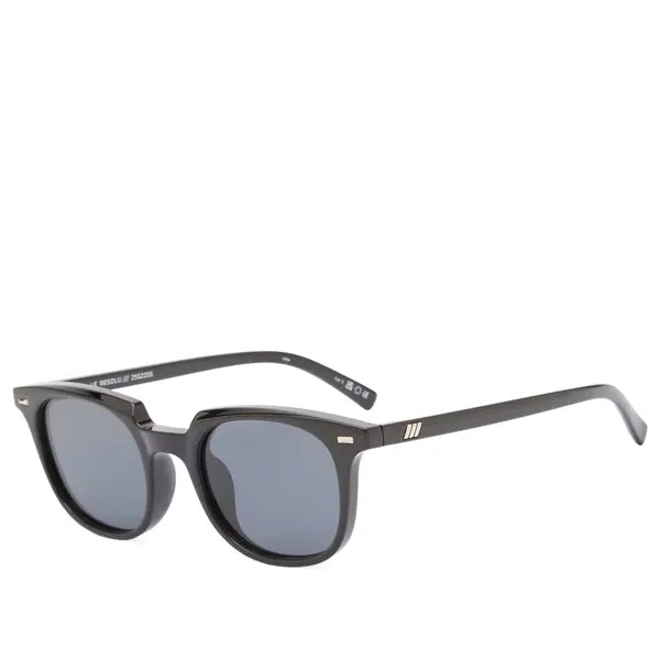 Le Specs Le Resolu Sunglasses - Black/smoke Mono Polarized