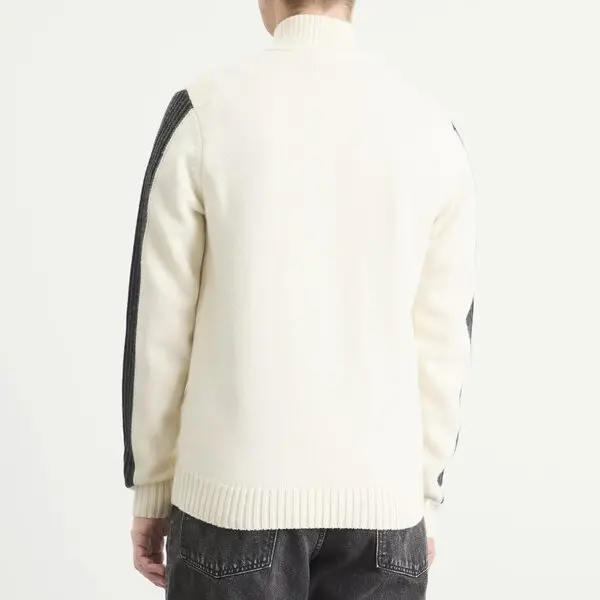 Fred Perry Ribbed Zip Knit Cardigan
