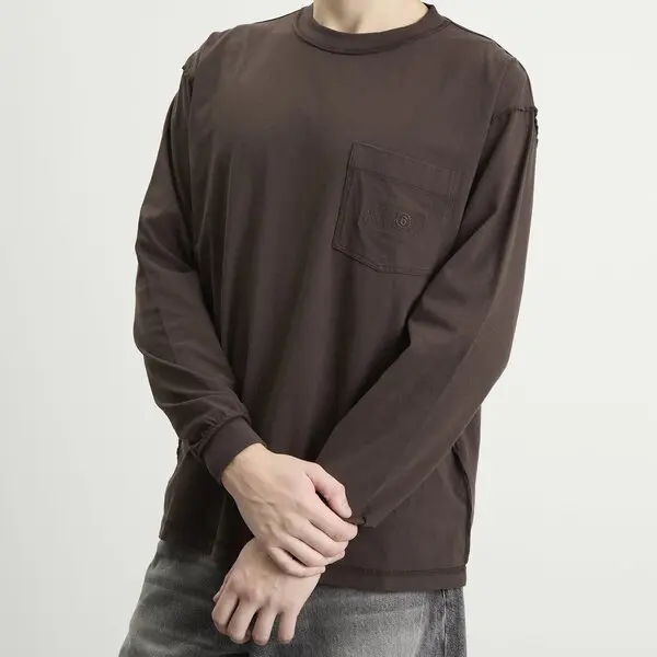 MAISON MARGIELA Long-sleeved Logo T-shirt