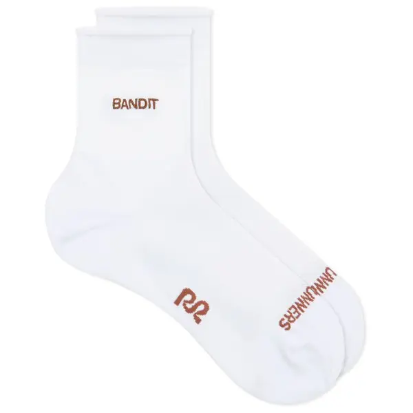BANDIT Grid Literun Og Socks - White/baked Clay