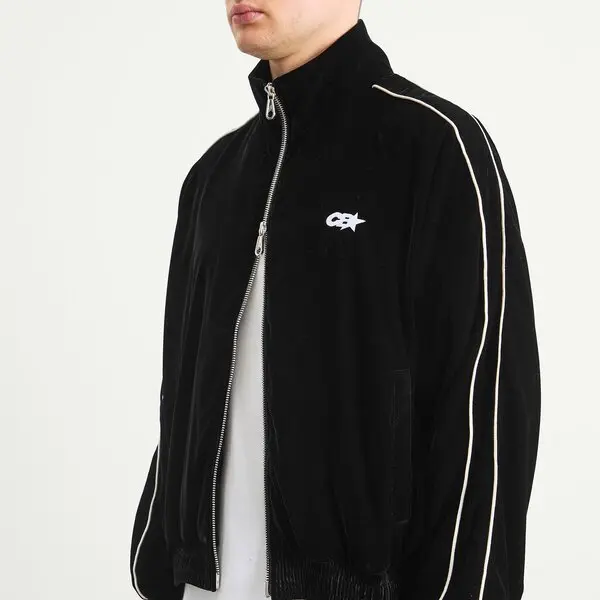 COLE BUXTON Velour Track Jacket