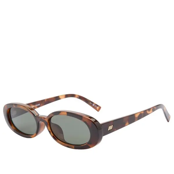 Le Specs Outta Love + Sunglasses - Tort/green Mono