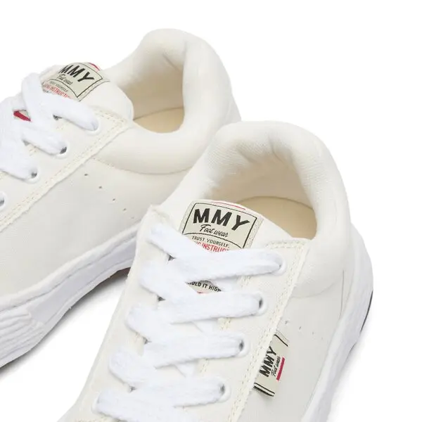 Mihara Yasuhiro Oliver Original Sole Canvas Low-top Sneaker - White
