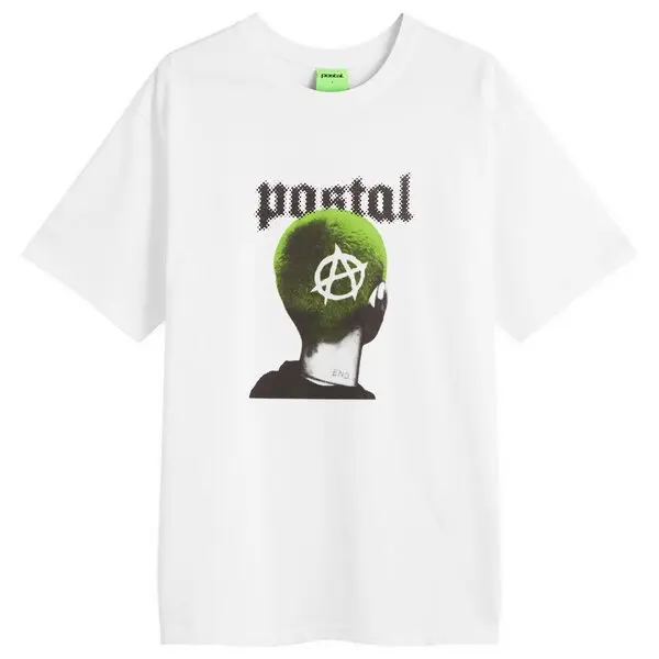 POSTAL See No T-shirt Presented By - White