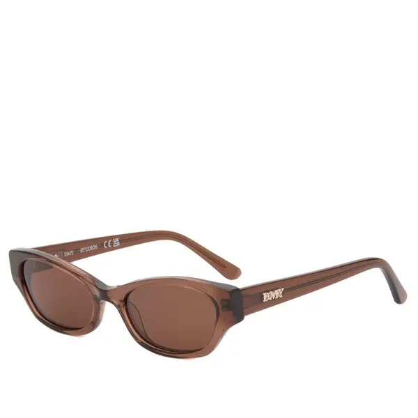 DMY STUDIOS Suki Sunglasses - Transparent Brown