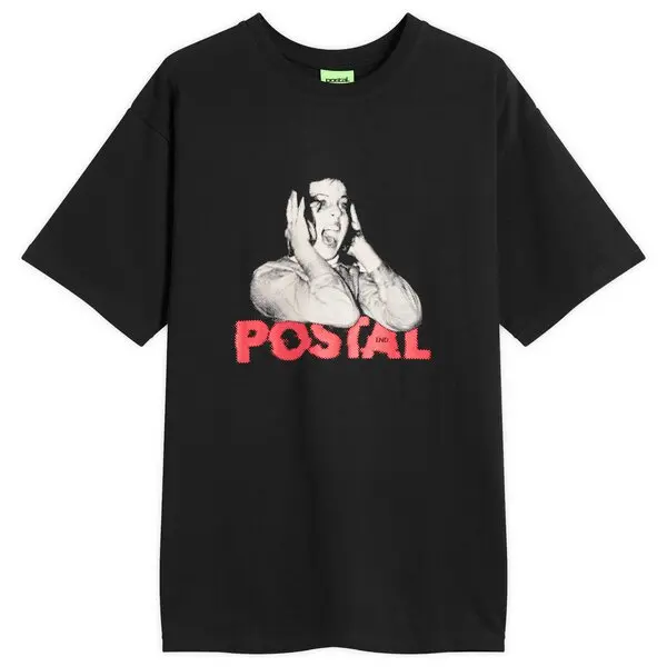 POSTAL Hear No T-shirt Presented By - Black