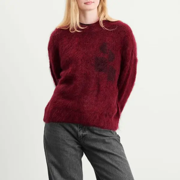 Isabel Marant Étoile Mirella Fluffy Logo Knit