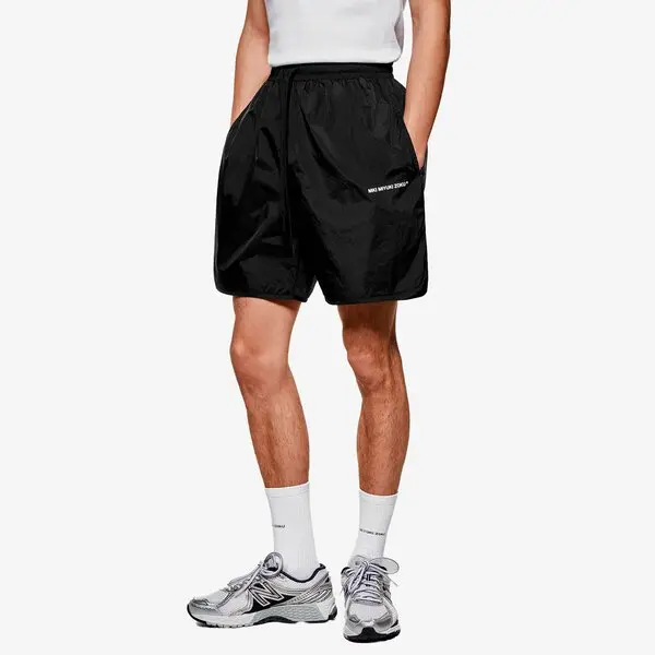 MKI MIYUKI ZOKU Active Nylon Shorts - Black