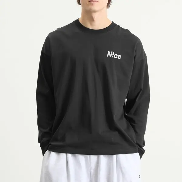 N!CE Logo Long Sleeve T-shirt