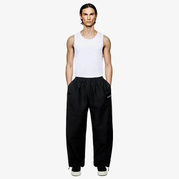 MKI MIYUKI ZOKU Washed Cotton Nylon Parachute Pants