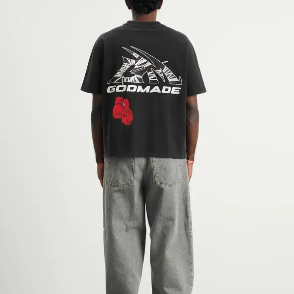 GOD MADE Gm Logo Wrapped T-shirt