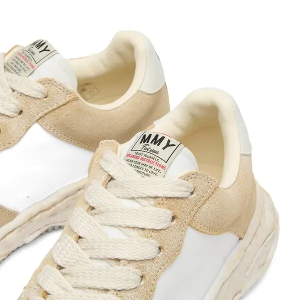 Mihara Yasuhiro Wayne Vintage Low-top Sneakers - White