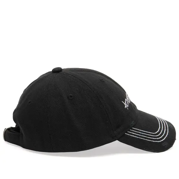Acne Studios Cuddy Autograph Logo Cap - Black