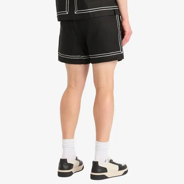 REPRESENT Border Vacation Short - Jet Black