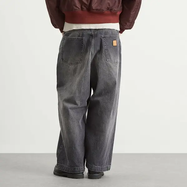 BEAMS Balloon Wide Denim Jeans