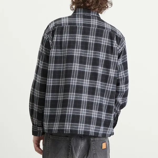 BEAMS Half Zip Pullover Shirt