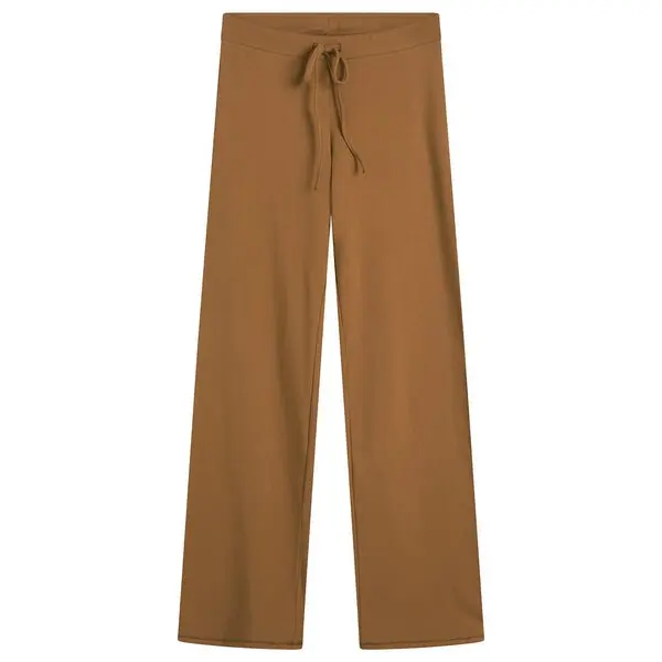 SKIMS Cotton Jersey Straight Leg Pant - Chai