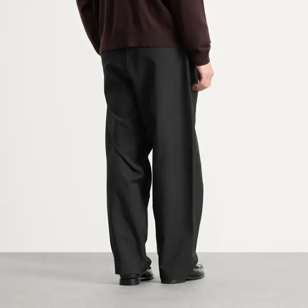 N!CE Double Pleat Belted Trousers