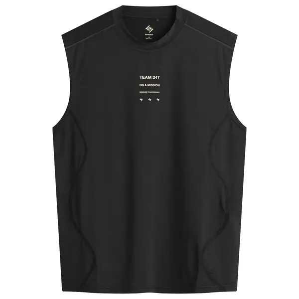 REPRESENT 247 Mesh Runner Tank T-shirt