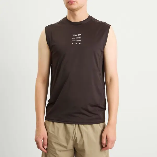 REPRESENT 247 Mesh Runner Tank Top