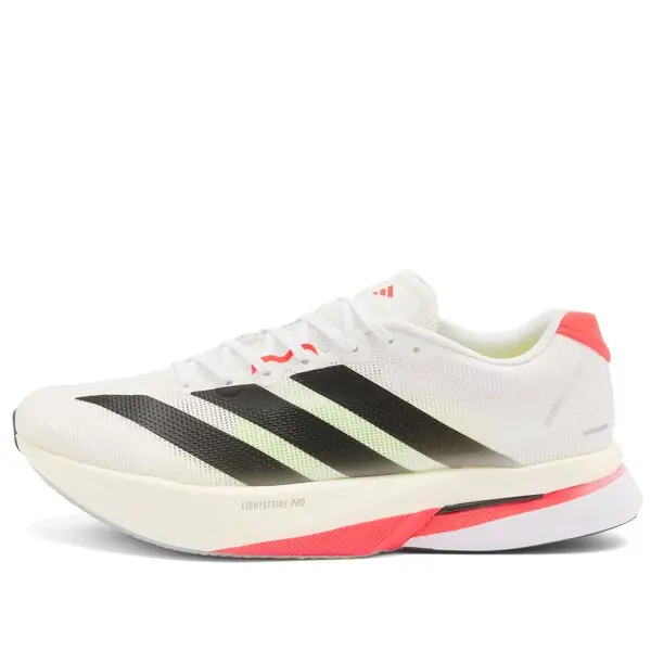 ADIDAS RUNNING Adidas Adizero Boston 13 Sneakers - Ftwr White/core Black/lucid Red