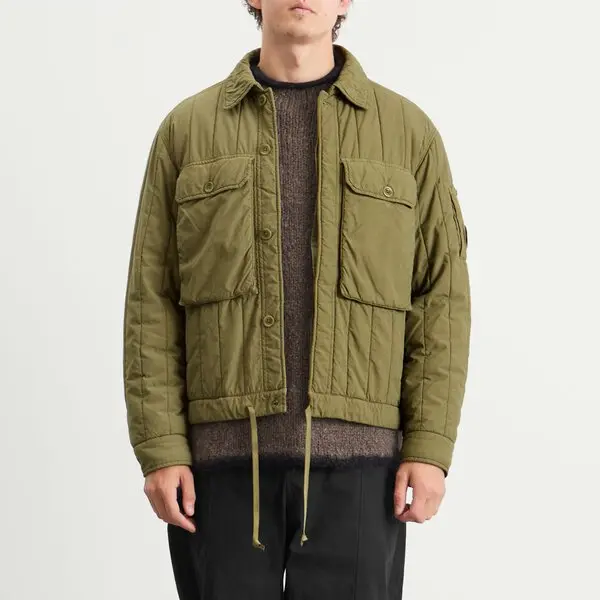 C.P. COMPANY Garment Dyed Quilted Jacket