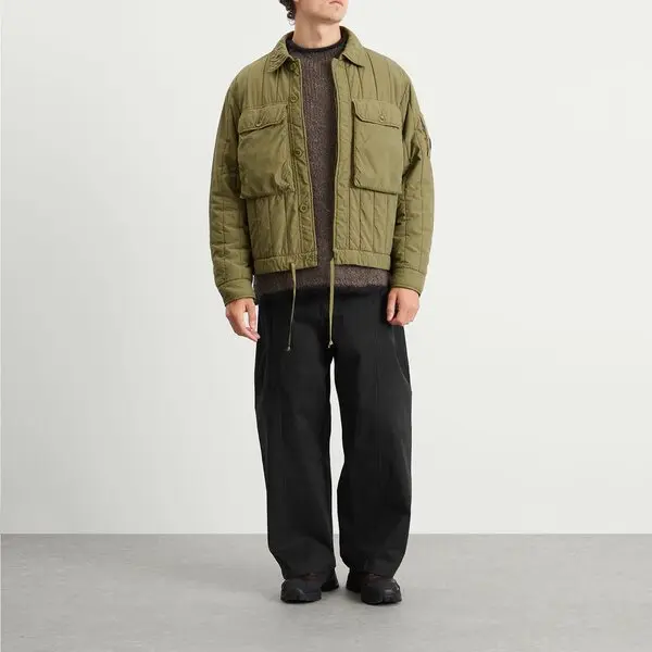C.P. COMPANY Garment Dyed Quilted Jacket