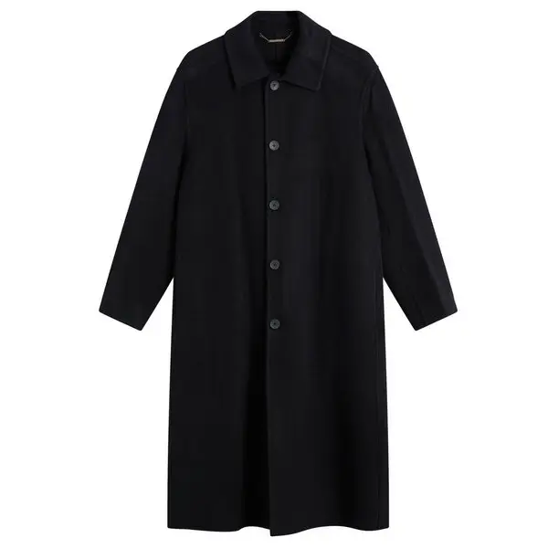 PERCIVAL Double Faced Wool Overcoat