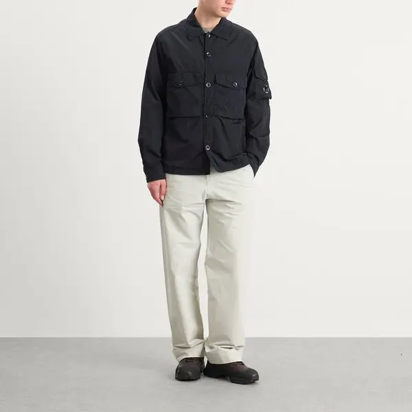 C.P. COMPANY Chrome-r Overshirt - Total Eclipse