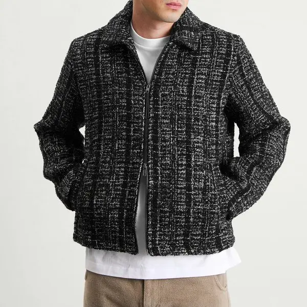 PERCIVAL Ingelo Zip Wool Boxy Jacket