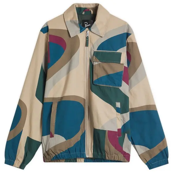 PARRA The Wall Camo Jacket - Sand