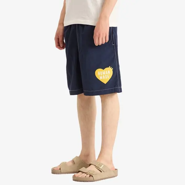 HUMAN MADE Heart Swim Shorts - Navy