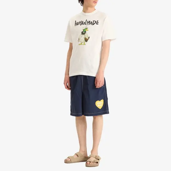 HUMAN MADE Heart Swim Shorts - Navy