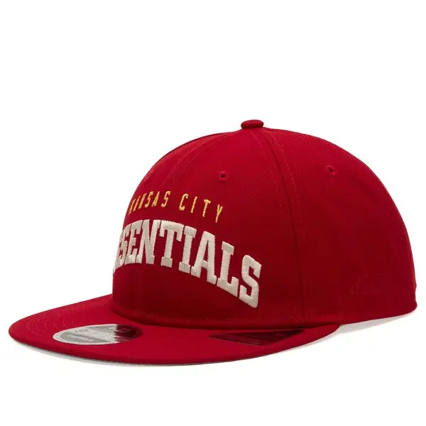 New Era X Fear Of God Kansas City Chiefs 9fifty Cap - Scarlet