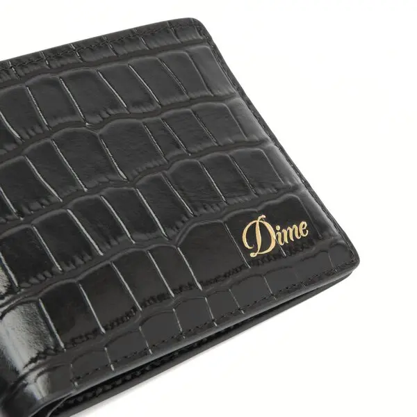 DIME Croc Bifold Wallet